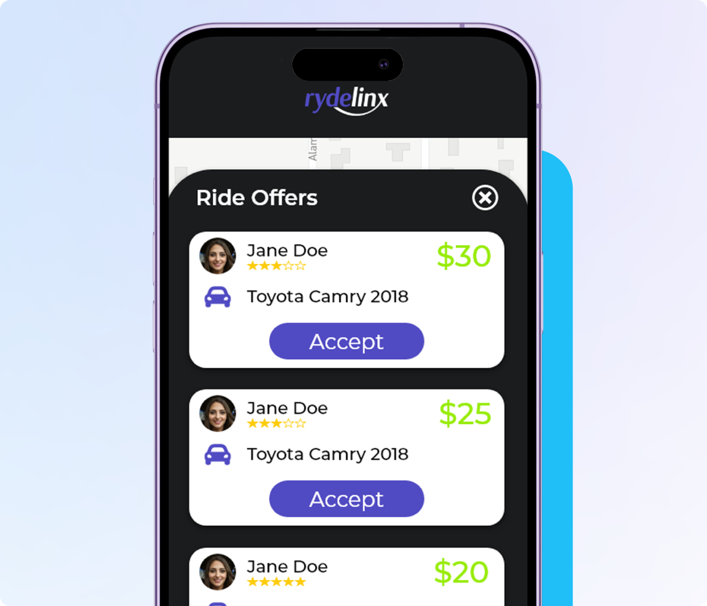 Rydelinx Ride App: Your Ride, Your Way